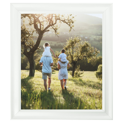 12x49 Classic Off White Picture Frame