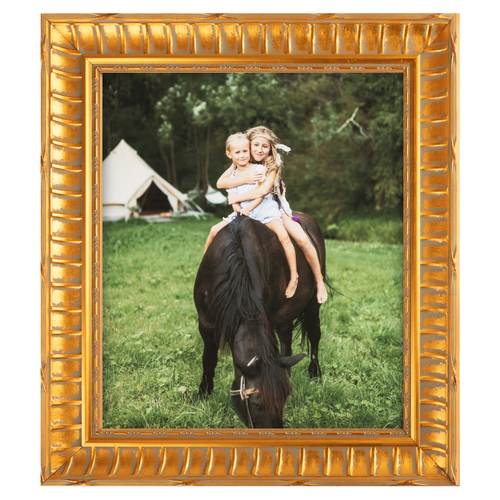 8x10 Gold with Copper Picture Frame