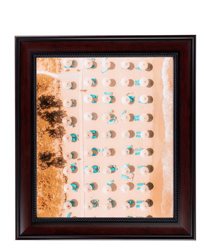 27x46 Traditional Mahogany Picture Frame