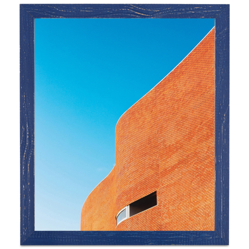 5x7 Distressed Navy Blue Picture Frame